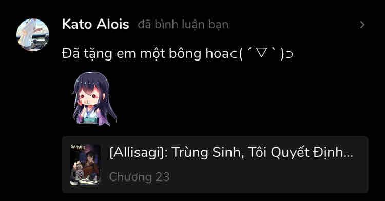 [Allisagi] Trùng Sinh… - Chương 24 - NovelToon