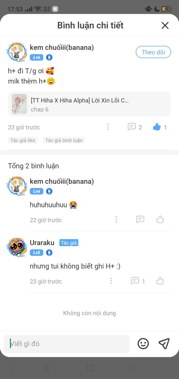 [TT Hiha X Hiha Alpha] Lời Xin Lỗi Của TT Hiha - chap 7 - NovelToon